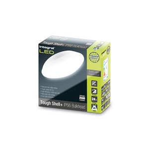 Integral LED | TOUGH SHELL+ BULKHEAD 350MM DIA IP66 2500LM 24W 4000K ...